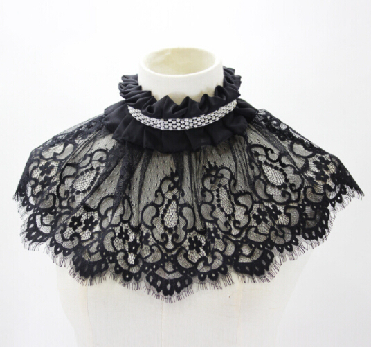 ファッション ファッション雑貨 付け襟 レース襟 重ね着風 小物 無地 フェミニン | 卸売・ 問屋・仕入れの専門サイト【NETSEA】