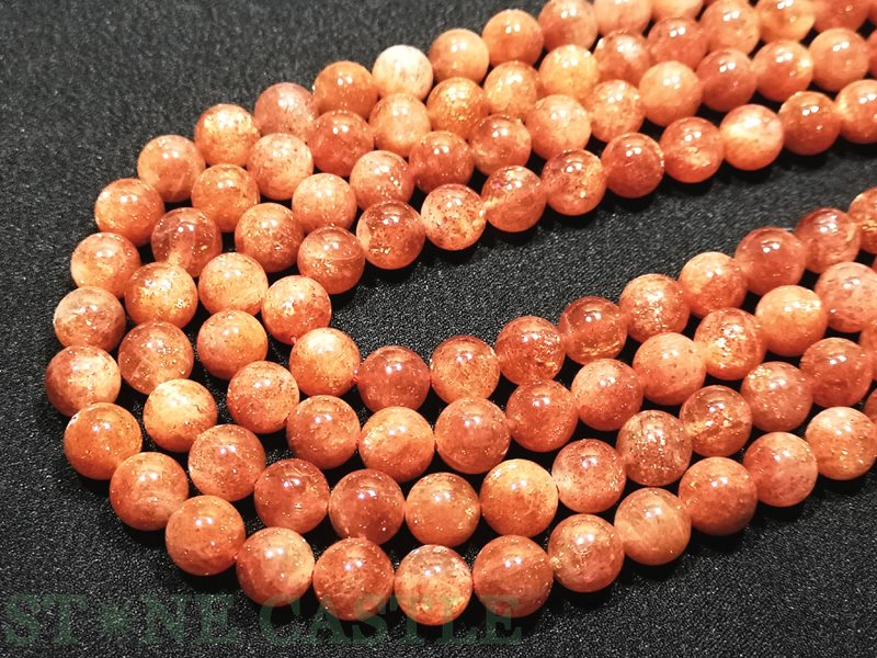 【丸ビーズ】サンストーン (4A) 10mm | 卸売・ 問屋・仕入れの専門サイト【NETSEA】
