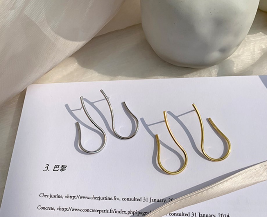 【新作】S925｜変形ピアス UP to YOU 問屋・仕入れ・卸・卸売の専門【仕入れならNETSEA】