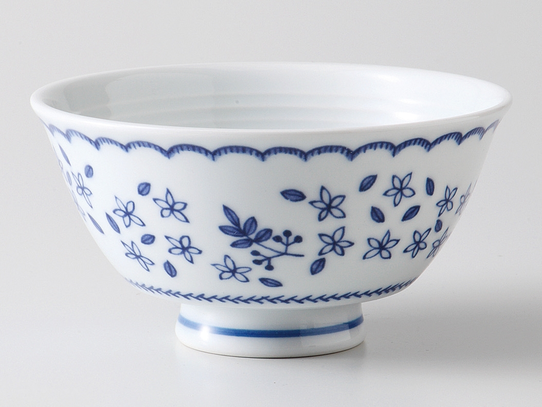 【SALE】フラワー らくらく碗 中 「波佐見焼」 西海陶器 株式会社 問屋・仕入れ・卸・卸売の専門【仕入れならNETSEA】