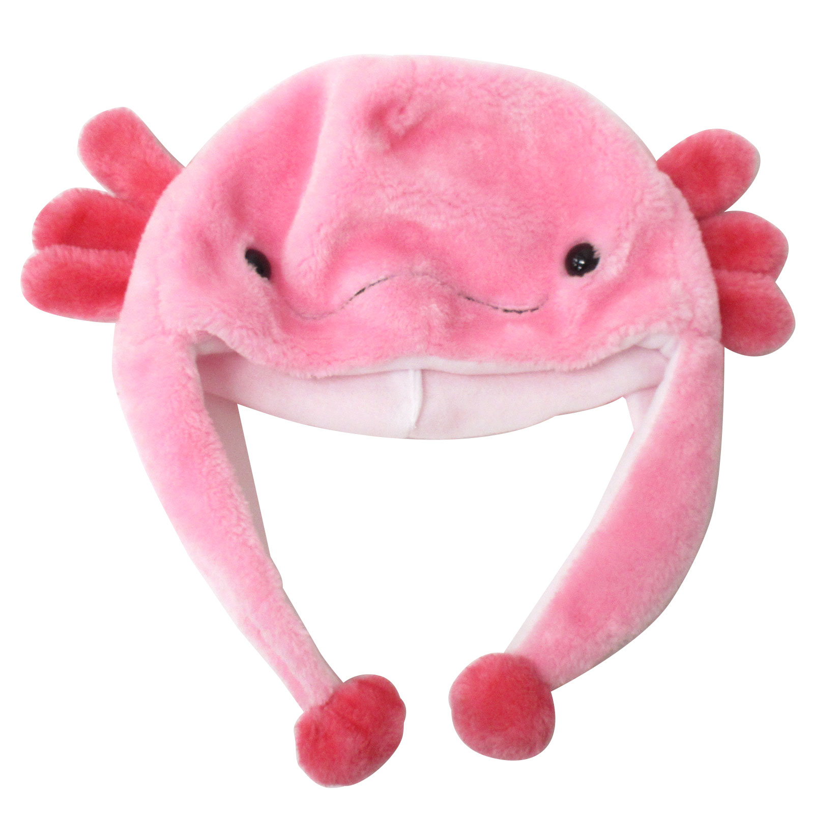 ＜秋冬ファッション雑貨・パーティー＞ふわふわ♪あったか♪ アニマル帽子 ウーパールーパー No.408-119 | 卸売・ 問屋・仕入れの専門サイト【NETSEA】