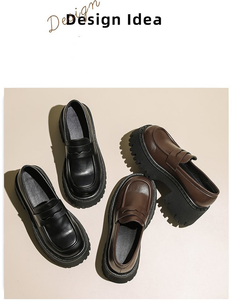 革靴 ローファー シューズ 厚底ローファー 厚底靴 通学 春夏秋 高校生 JK | 卸売・ 問屋・仕入れの専門サイト【NETSEA】