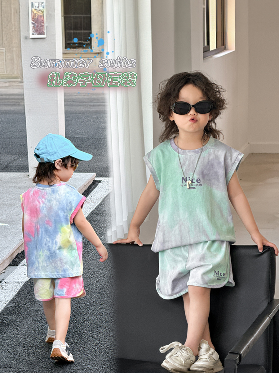 2024夏新作 韓国風子供服 キッズ服 Tシャツ+ショートパンツ セットアップ 2色 LENA | 卸売・ 問屋・仕入れの専門サイト【NETSEA】