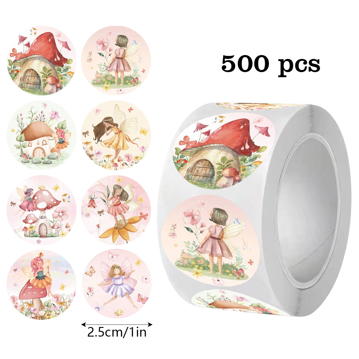 ご褒美シール ありがとうシール 手帳シール ロールシール 1点500枚 ステッカー 粘着シール | 卸売・ 問屋・仕入れの専門サイト【NETSEA】