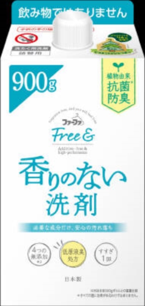 FAフリーアンド洗剤 900g詰替パック 【 NSファーファ・ジャパン 】 【 衣料用洗剤 】 ハリマ共和物産 株式会社 問屋・仕入れ・卸・卸売の専門【仕入れならNETSEA】