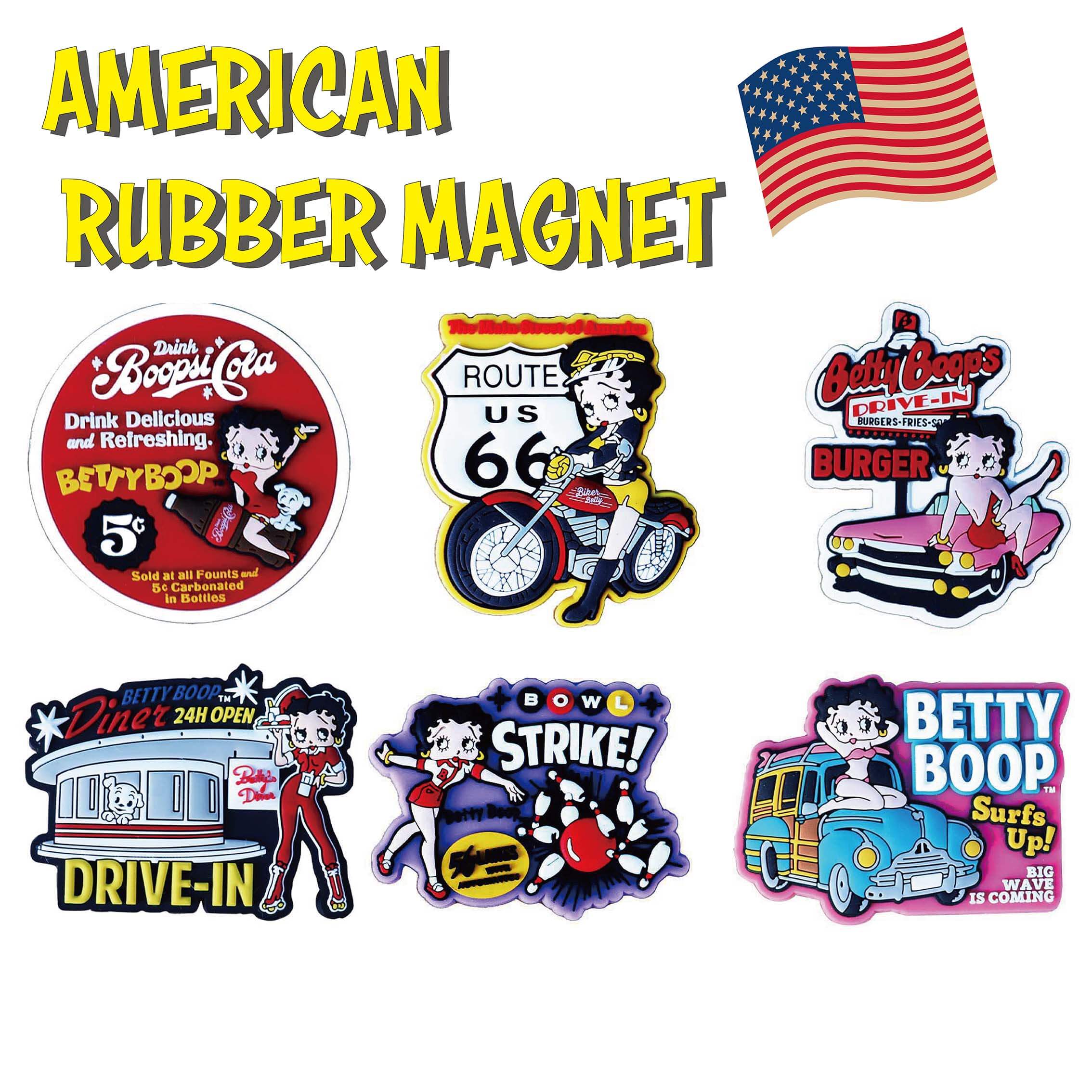 ラバー マグネット アメリカン アドバタイジング ベティ 企業物 アメキャラ キャラクター L．Cエンタープライズ | 卸売・ 問屋・仕入れの専門サイト【NETSEA】