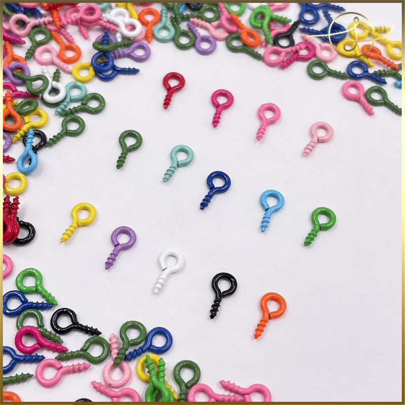 ランダム ねじ式ヒートン 8mm 9字式 接続 メタルパーツ DIYパーツ 手芸 基礎金具 ハンドメイド | 卸売・ 問屋・仕入れの専門サイト【NETSEA】