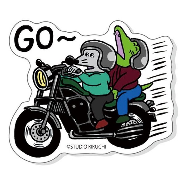 100日後に死ぬワニ ステッカー GO 有限会社 アルファ 問屋・仕入れ・卸・卸売の専門【仕入れならNETSEA】