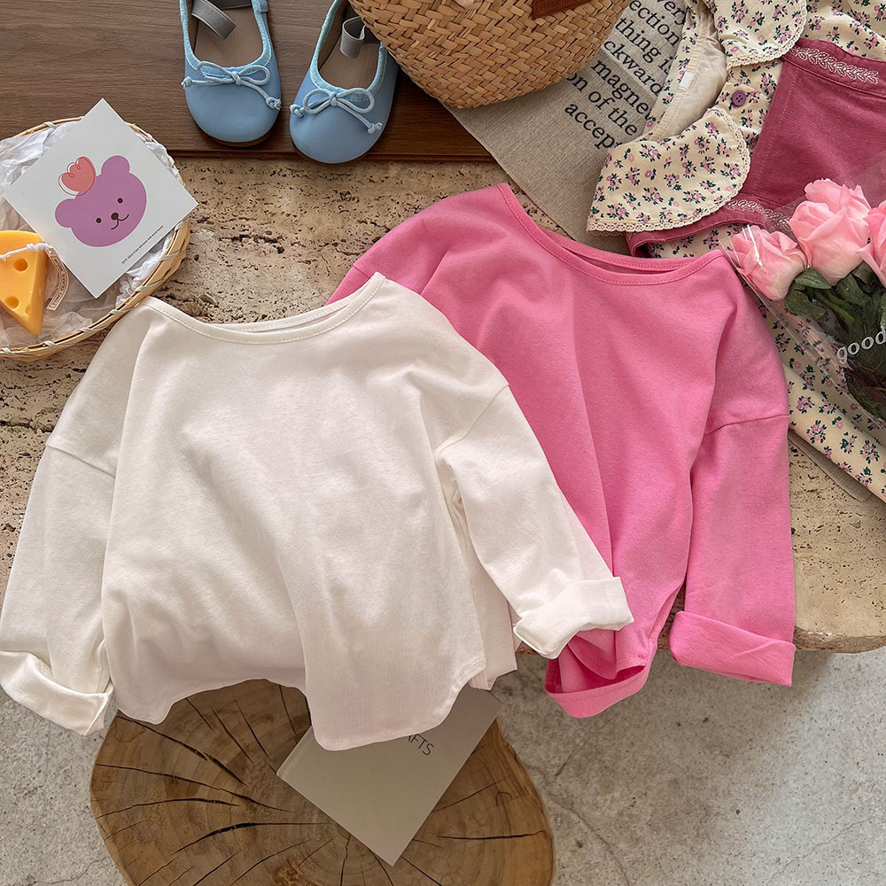 2023年春秋新作★子供服★男女兼用 ラウンドネック 長袖 トップス カシュクール★80-130cm Lateru_Baby 問屋・仕入れ・卸・卸売の専門【仕入れならNETSEA】