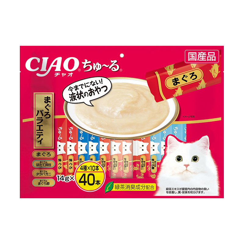[いなばペットフード]CIAO ちゅ～る まぐろバラエティ 14g×40本 | 卸売・ 問屋・仕入れの専門サイト【NETSEA】