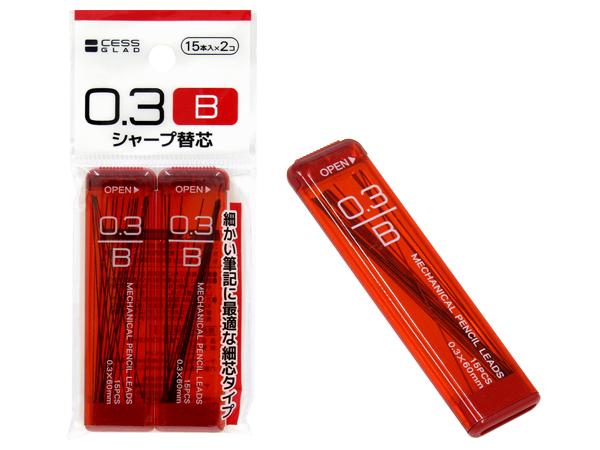 シャープ替芯2P（B/0.3mm） 株式会社ニッパン 問屋・仕入れ・卸・卸売の専門【仕入れならNETSEA】