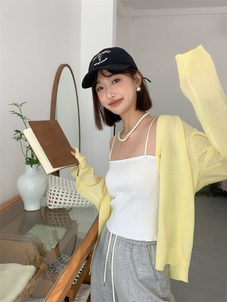 売上高TOP エアコンのシャツ レディース 薄手のコート 日焼け止め おしゃれ スリム ニットトップス 株式会社 SevenLy 問屋・仕入れ・卸・卸売の専門【仕入れならNETSEA】