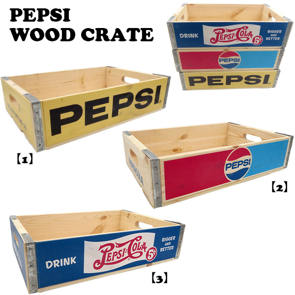 PEPSI ペプシ ウッドクレート | 卸売・ 問屋・仕入れの専門サイト【NETSEA】