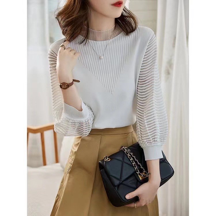 2023新作 レディース ニット セーター 長袖 トップス プルオーバー きれいめ ハイネック 透け感 錦綉 株式会社 問屋・仕入れ・卸・卸売 ...