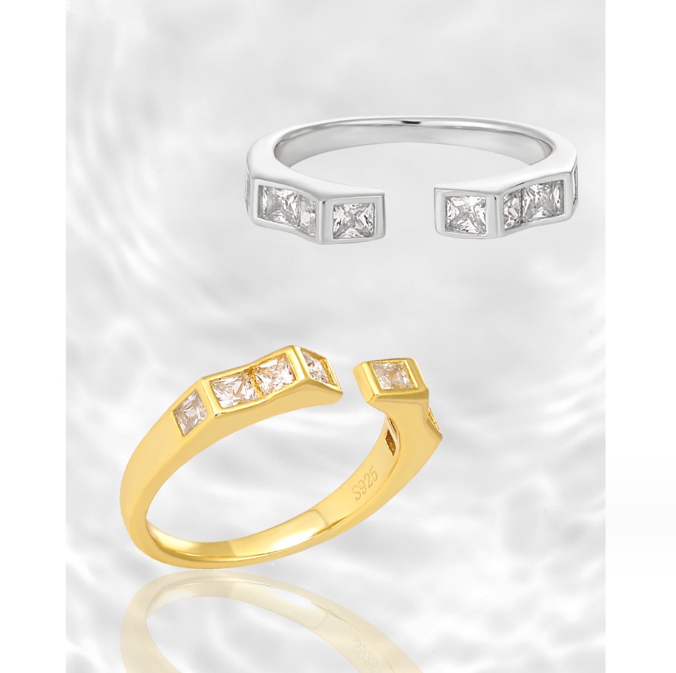 S925 クリスタルリング UP to YOU 問屋・仕入れ・卸・卸売の専門【仕入れならNETSEA】