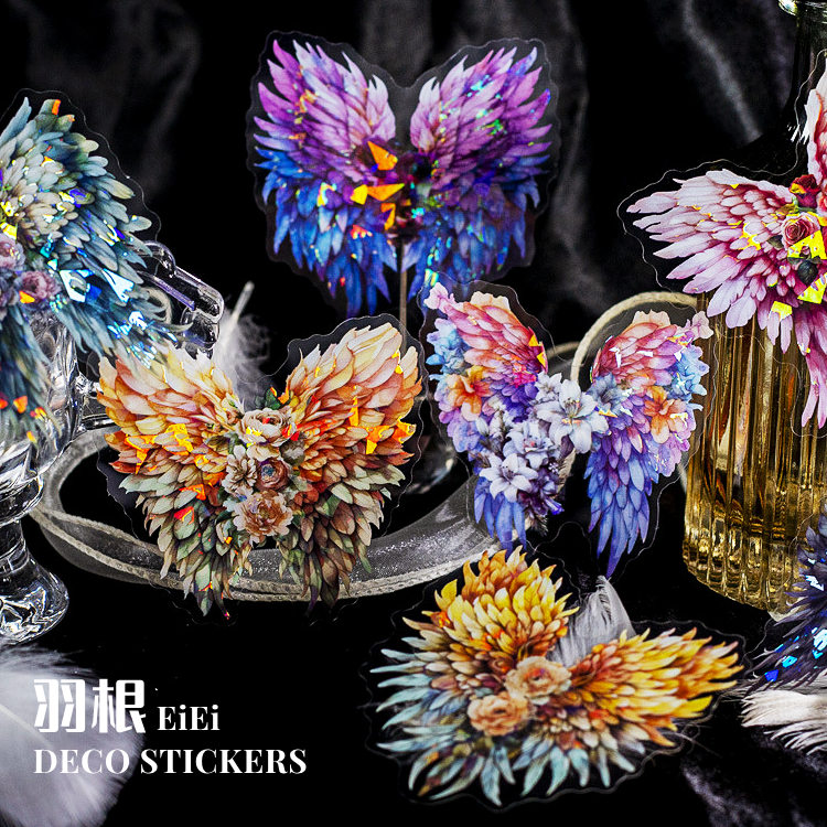 海外シール 大きめ 貝シェル光加工 翼 羽根 羽 羽毛 フェザー sztz-10-058 株式会社 日商友普 | 卸売・ 問屋・仕入れの専門サイト【NETSEA】