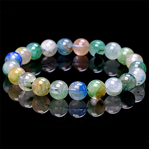 約10mm 高品質 アズライトシリカ Azurite Silica ブレスレット | 卸売・ 問屋・仕入れの専門サイト【NETSEA】