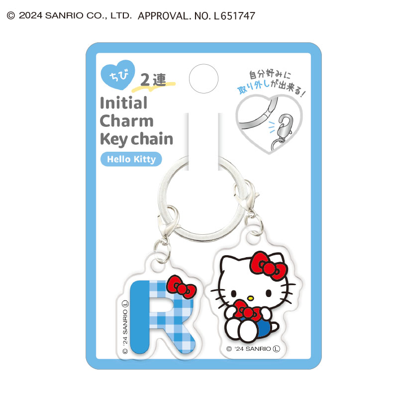 2024AW 先行予約 ハローキティ イニシャルキーホルダー R Paddy’s Market (パディスマーケット) 問屋・仕入れ・卸・卸売の専門【仕入れならNETSEA】