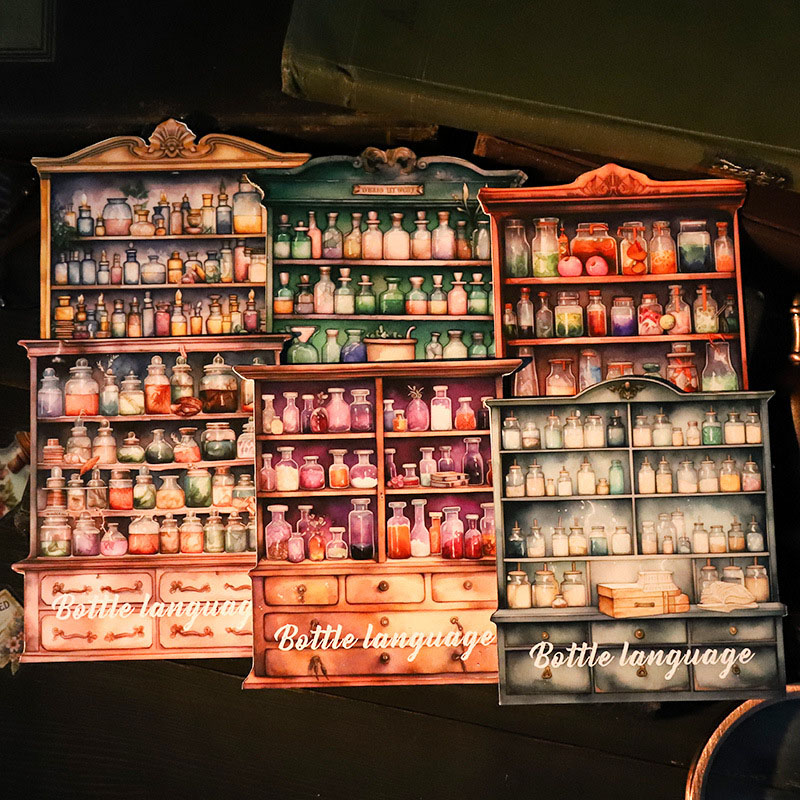 ステッカー PETシー 新学期 ハロウィン ダーク系 アンティーク 花フラワー葉 瓶 バタフライ蝶 25枚入 | 卸売・ 問屋・仕入れの専門サイト【NETSEA】