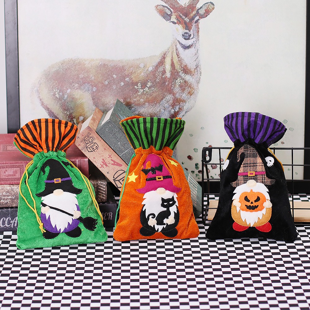 ハロウィンのキャンディーバッグ 、巾着ポケット、ギフトバッグ、ハロウィン道具、ハロウィン雑貨 MUGI 優品 問屋・仕入れ・卸・卸売の専門【仕入れならNETSEA】