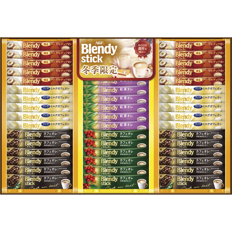 AGF ブレンディスティック ウィンターカフェオレコレクション BW-30N 株式会社 八大 問屋・仕入れ・卸・卸売の専門【仕入れならNETSEA】