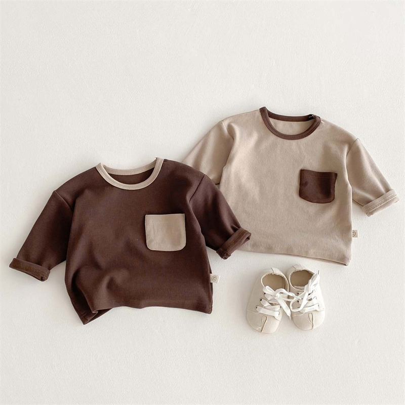 2024秋新作 子供服 ユニセックス 長袖 Tシャツ カジュアル トップス 男の子 女の子 柔らか ONE MORE | 卸売・ 問屋・仕入れの専門サイト【NETSEA】