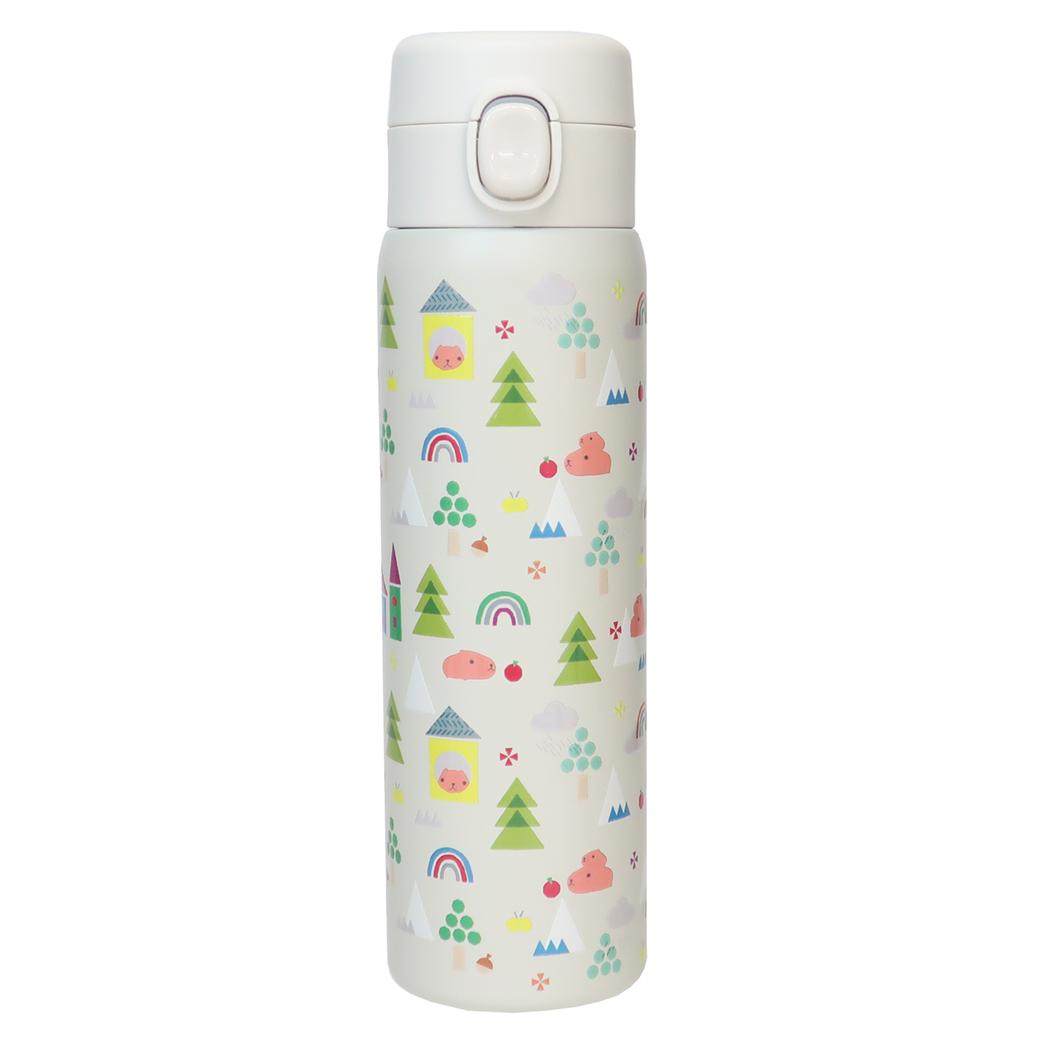 【水筒】カピバラさん ステンレスワンプッシュボトル 480ml | 卸売・ 問屋・仕入れの専門サイト【NETSEA】