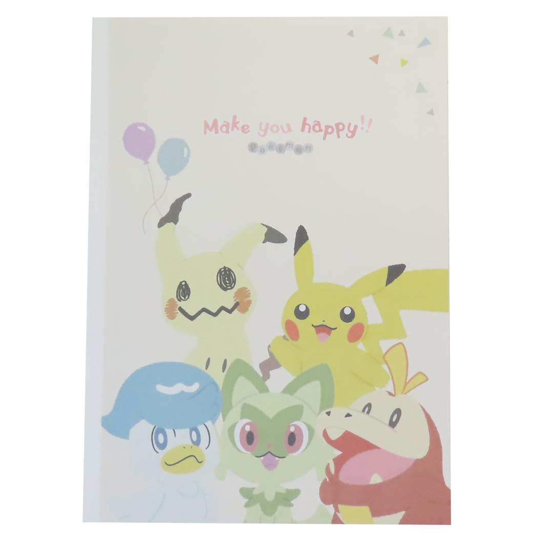 【横罫ノート】ポケットモンスター B5クロスノート みんな仲良し | 卸売・ 問屋・仕入れの専門サイト【NETSEA】