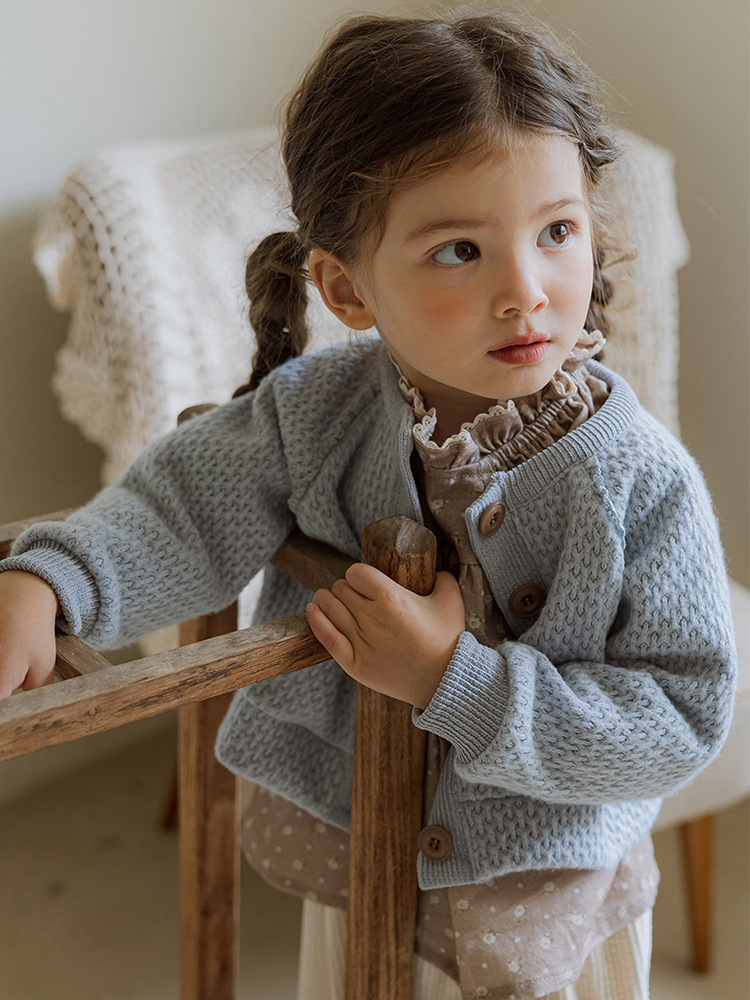 2024年INS秋冬新作★大人気 韓国風 子供服 トップス カーディガン 90-150cm | 卸売・ 問屋・仕入れの専門サイト【NETSEA】