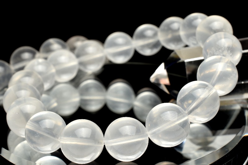 高品質 ミルキークォーツ 9.5mm ブレスレット 1個売り _BG5357-95 株式会社 SEKIKON | 卸売・ 問屋・仕入れの専門サイト【NETSEA】