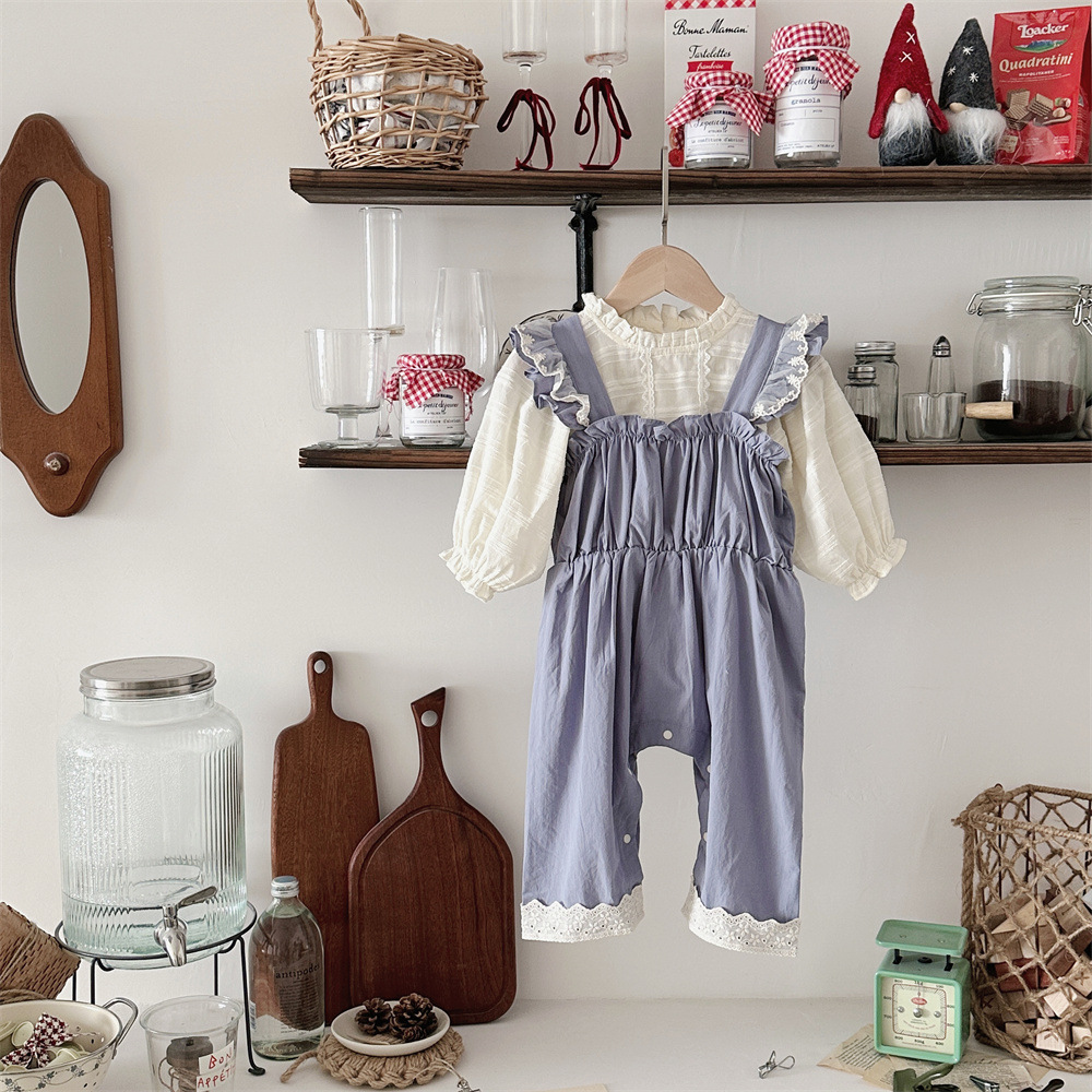 ★BaBy★ ベビーオーバーオール 73~100cm フリルオールインワン 韓国ベビー服 合同会社ジェオンシー | 卸売・ 問屋・仕入れの専門サイト【NETSEA】