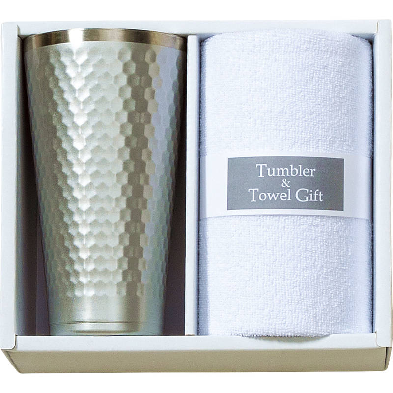 タンブラー＆マイクロファイバークロスセット TBR-025 株式会社 白菊 | 卸売・ 問屋・仕入れの専門サイト【NETSEA】