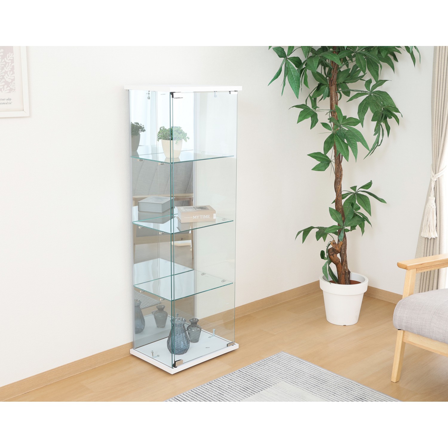 ガラスコレクションケース BAAL WH | 卸売・ 問屋・仕入れの専門サイト【NETSEA】