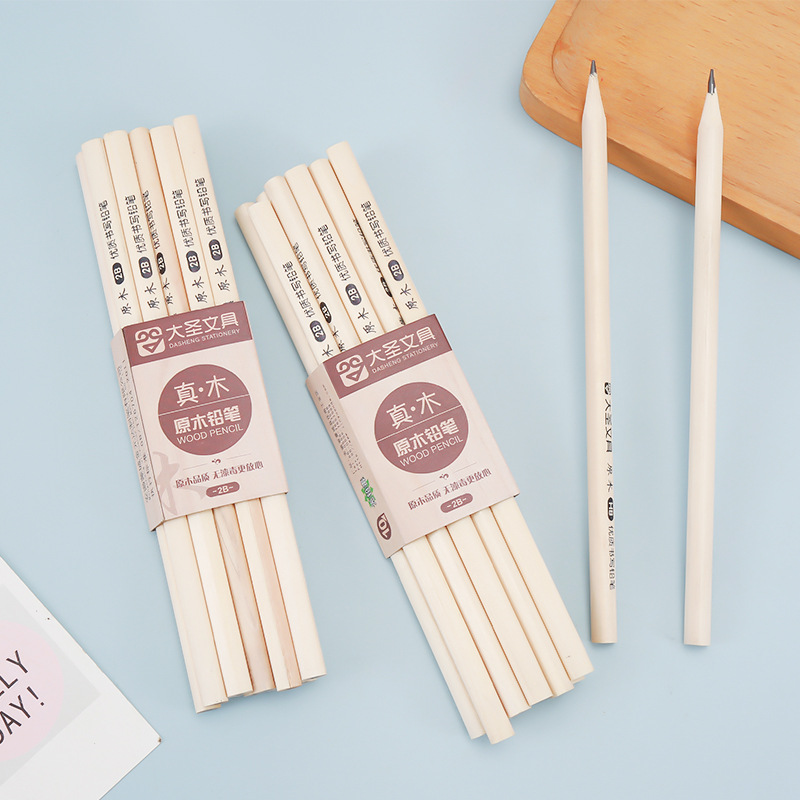 試験用2B鉛筆 10本セット 六角軸 ナチュラルウッド | 卸売・ 問屋・仕入れの専門サイト【NETSEA】