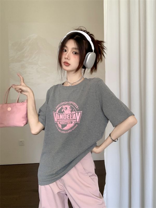 【予約224770】大きいサイズ春夏新作 韓国風 レディース 半袖 プリント TシャツLL-4L トモニ貿易合同会社 | 卸売・ 問屋・仕入れの専門サイト【NETSEA】