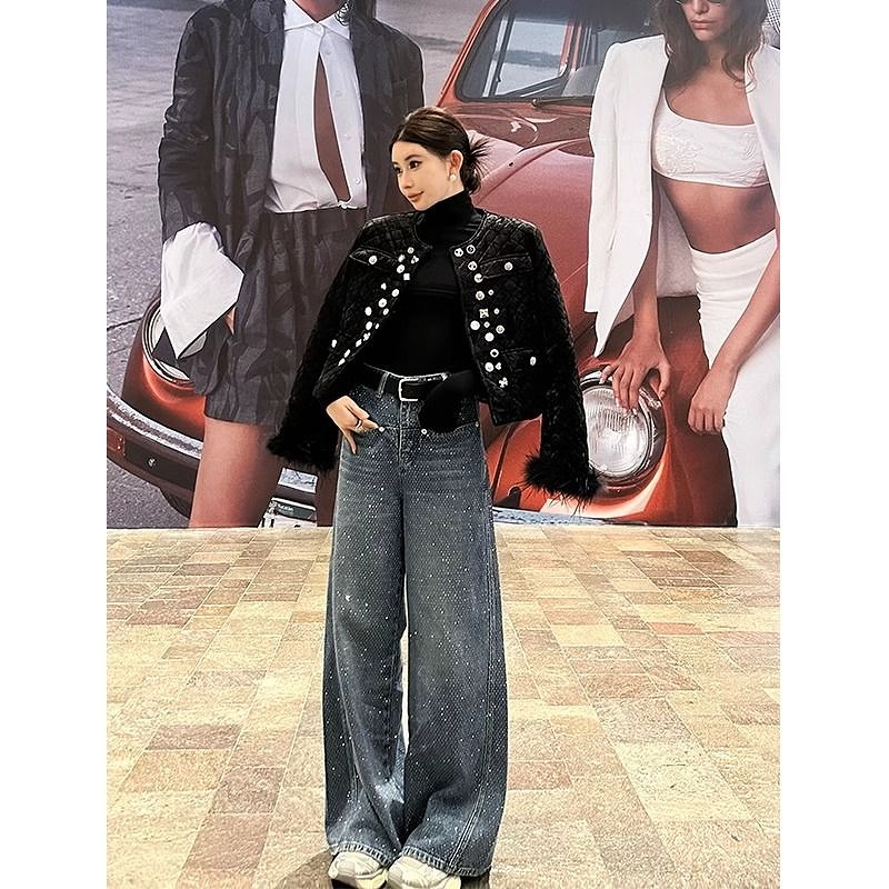 Gパン ジーパン ジーンズ 切り替え 体型カバー 着痩せ デニム シンプル | 卸売・ 問屋・仕入れの専門サイト【NETSEA】