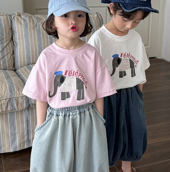 【2025夏新作】韓国風子供服★ キッズ服 ★ トップス★80cm～140cm 4色 | 卸売・ 問屋・仕入れの専門サイト【NETSEA】