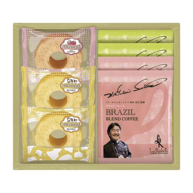 坂井宏行シェフ監修コーヒー＆アノーバウムクーヘンギフトBSC-BO | 卸売・ 問屋・仕入れの専門サイト【NETSEA】