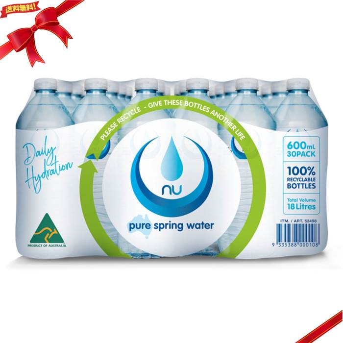 ニューピュア スプリングウォーター 600ml x 30本 | 卸売・ 問屋・仕入れの専門サイト【NETSEA】
