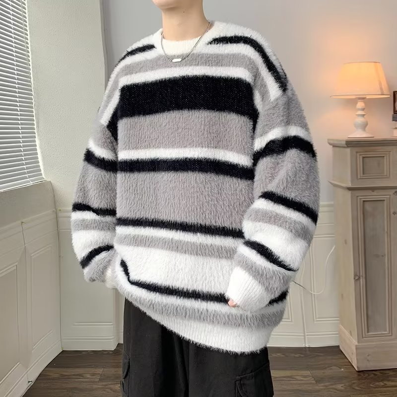 メンズ・コート・アウター・気質・ニット・セーター・トップス・M～XXL 2色 | 卸売・ 問屋・仕入れの専門サイト【NETSEA】