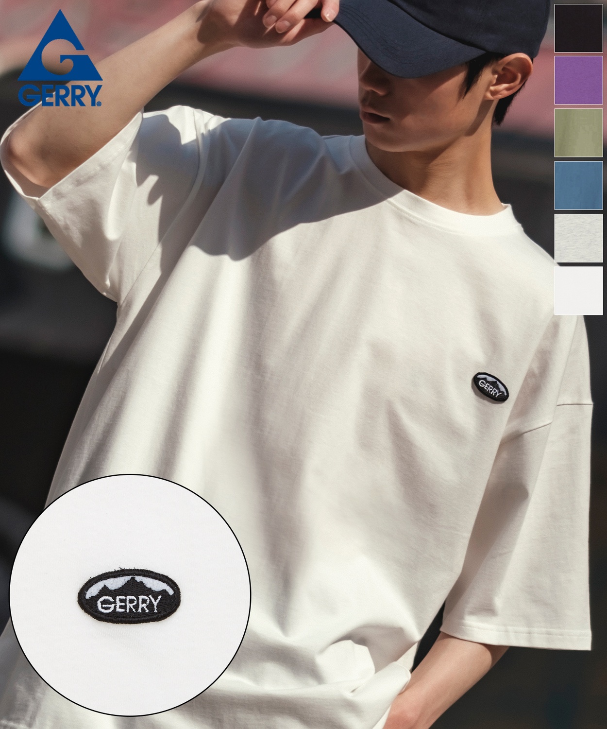 【GERRY】半袖ワンポイントワッペンTシャツ | 卸売・ 問屋・仕入れの専門サイト【NETSEA】