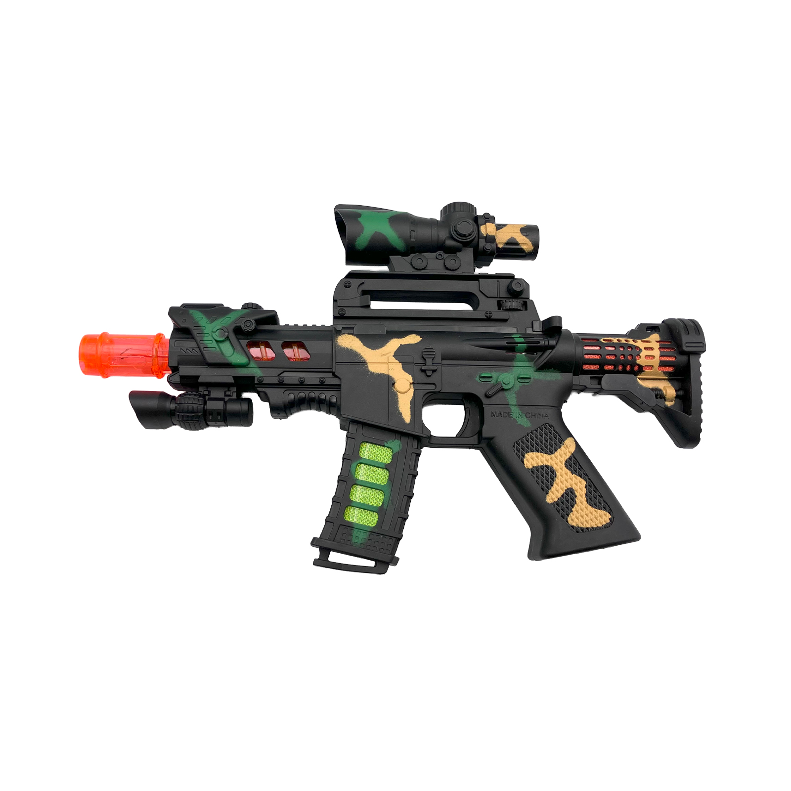 ＜光るおもちゃ・玩具＞光＆音! アーミーサウンドガン No.203-271 | 卸売・ 問屋・仕入れの専門サイト【NETSEA】