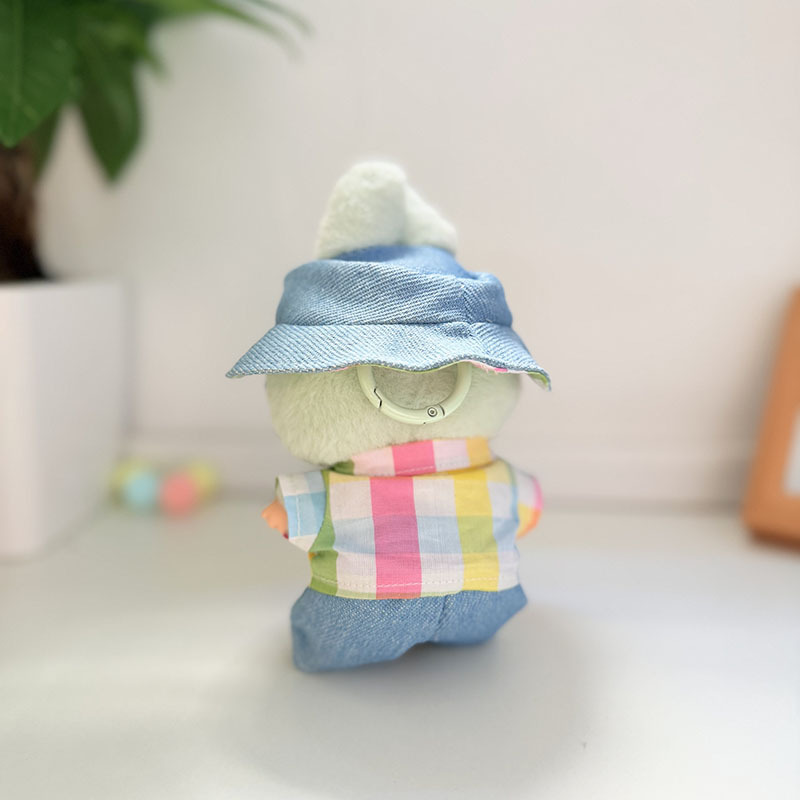 着せ替えぬいぐるみ服 ミニドール 10cmぬい用15cmぬい服 ぬい着 デニム服セット 帽子+シャツ上着+ズボン | 卸売・ 問屋・仕入れの専門サイト【NETSEA】