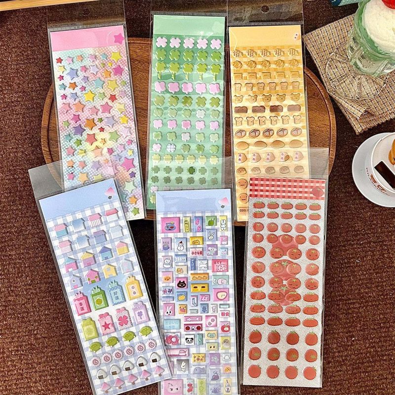 手作り DIY ぷくぷく ボンボンシール 3Dステッカー 立体ステッカー ぷっくりシール 粘着シール | 卸売・ 問屋・仕入れの専門サイト【NETSEA】