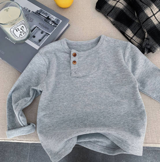 2025秋冬新作 韓国風子供服 カジュアル 長袖 トップス Tシャツ 男女兼用 90-140cm 3色 | 卸売・ 問屋・仕入れの専門サイト【NETSEA】