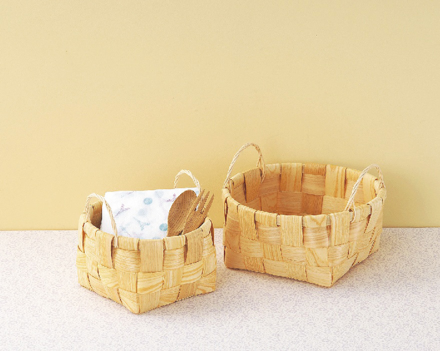 MWB： ウィッカーラティスバスケット【ミニハンドル/ラウンド】 株式会社 NKT 問屋・仕入れ・卸・卸売の専門【仕入れならNETSEA】