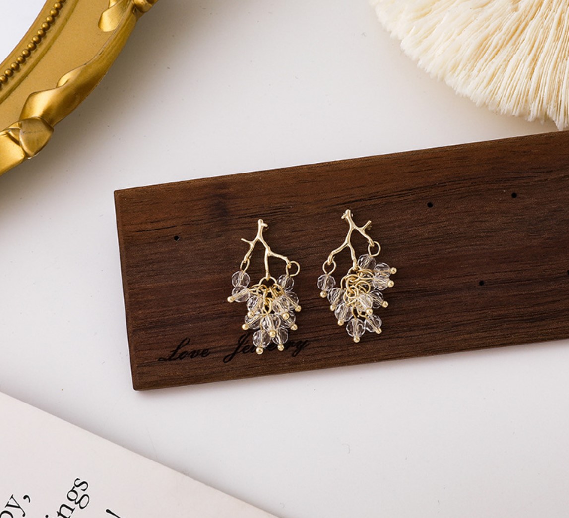 【2021新作】枝ビーズピアス｜S925針 UP to YOU 問屋・仕入れ・卸・卸売の専門【仕入れならNETSEA】