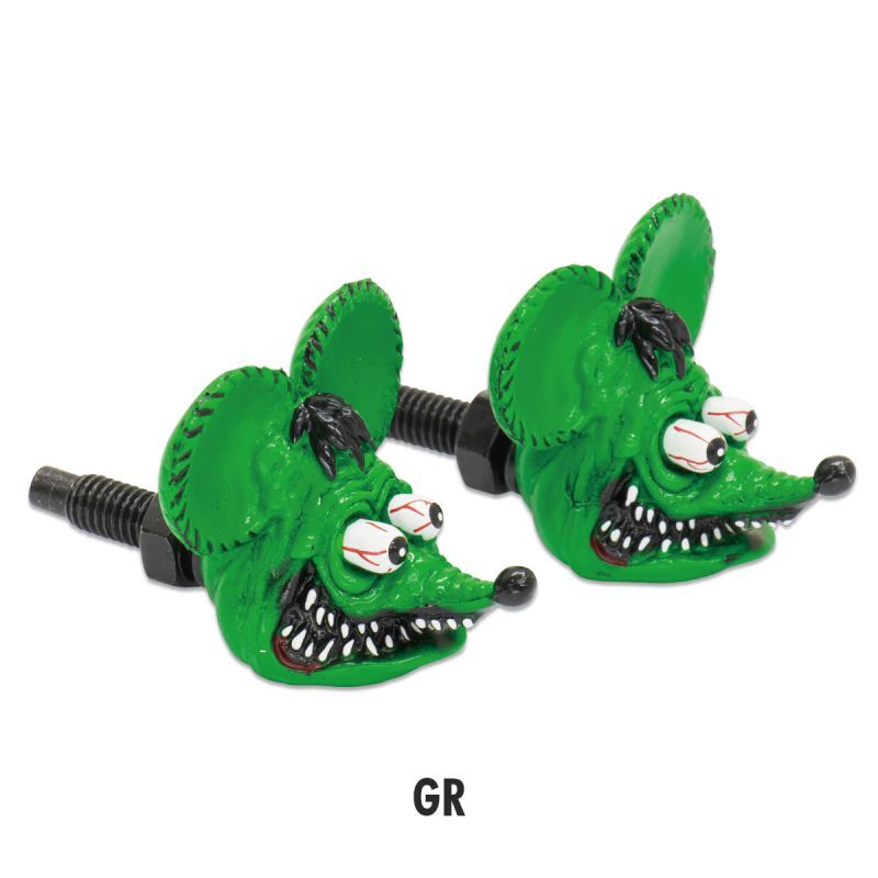 ラットフィンク ライセンスボルト 2個セット RatFink L．Cエンタープライズ 問屋・仕入れ・卸・卸売の専門【仕入れならNETSEA】