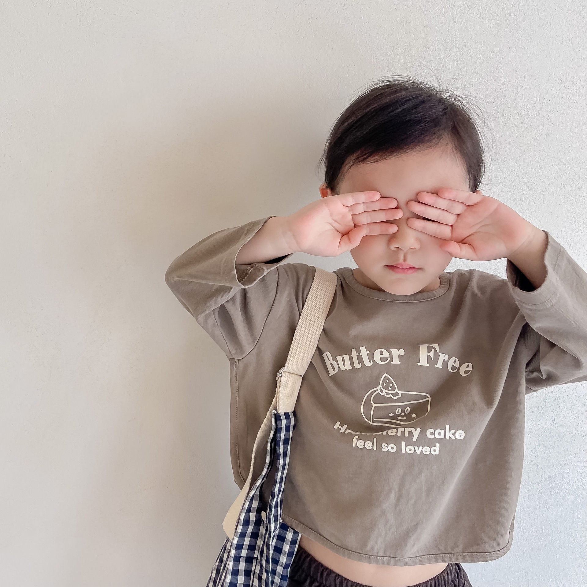 2023春新作 韓国風子供服 ベビー服 男女兼用 長袖 Tシャツ トップス カジュアル 2色 80-130cm LENA 問屋・仕入れ・卸・卸売の専門【仕入れならNETSEA】