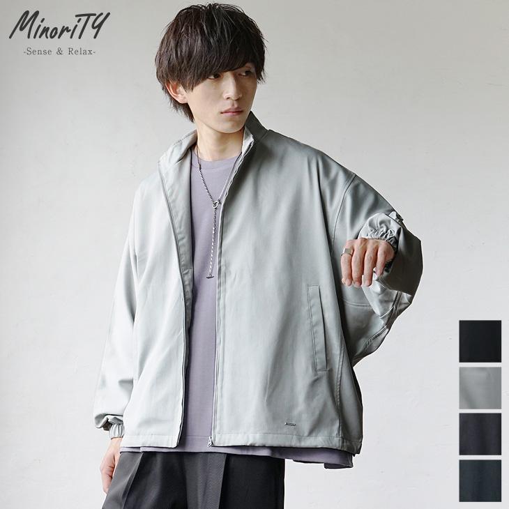 【2023年春の新作】ドルマンスリーブフルジップスタンドブルゾン／MinoriTY エヴァー・グリーン 問屋・仕入れ・卸・卸売の専門【仕入れならNETSEA】
